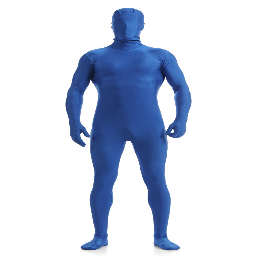 2021 Gesikai Mens Spandex Zentai Lycra Full Bodysuit Mens Zentai Suit