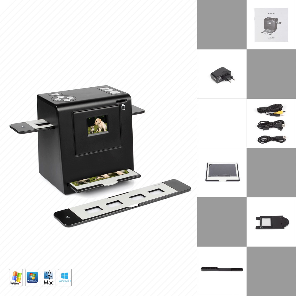 Купить sainsonic fs-05 usb фильм сканер 5mp 35 мм негативные пленки ...