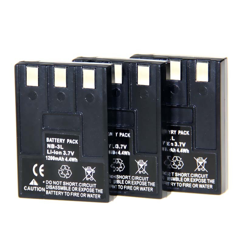 Купить 3pcs nb - 3l nb 3 л камеры аккумулятор li-ion для пушки sd110 ...