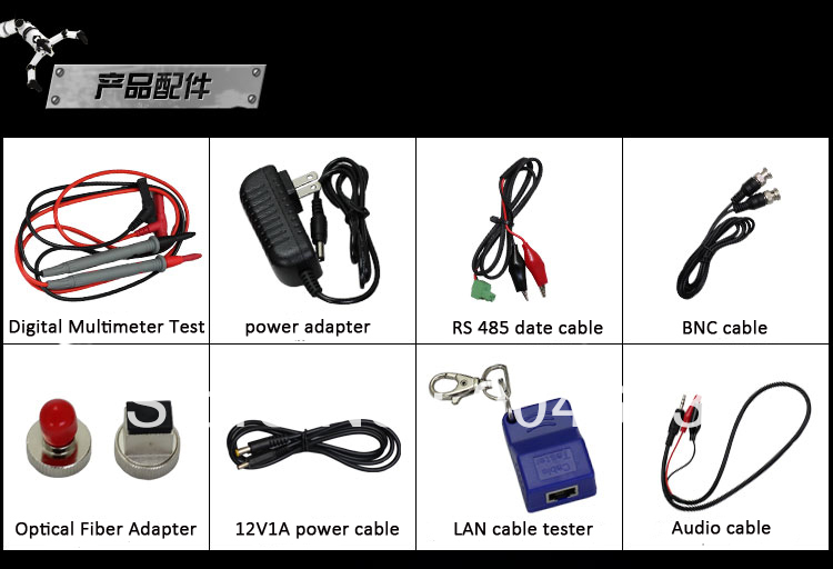 Купить st895 3,5-дюймовых lcd видео тестер ptz dc12v/1a выход ...