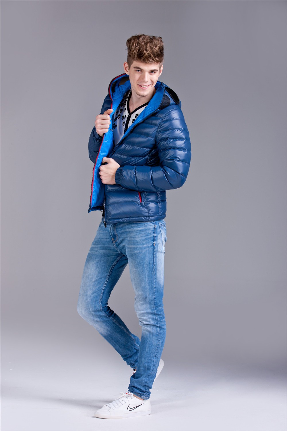 Купить Фабрика sidanuo вниз куртка мужчины jaqueta masculina зимние ...
