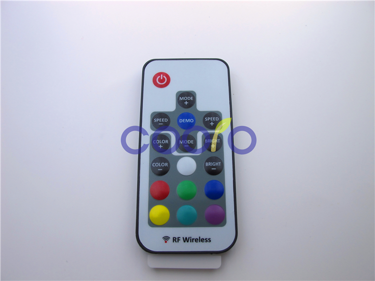 Купить Мини-rf беспроводные светодиодные rgb пульт dc 5v-24v 12А 17key ...