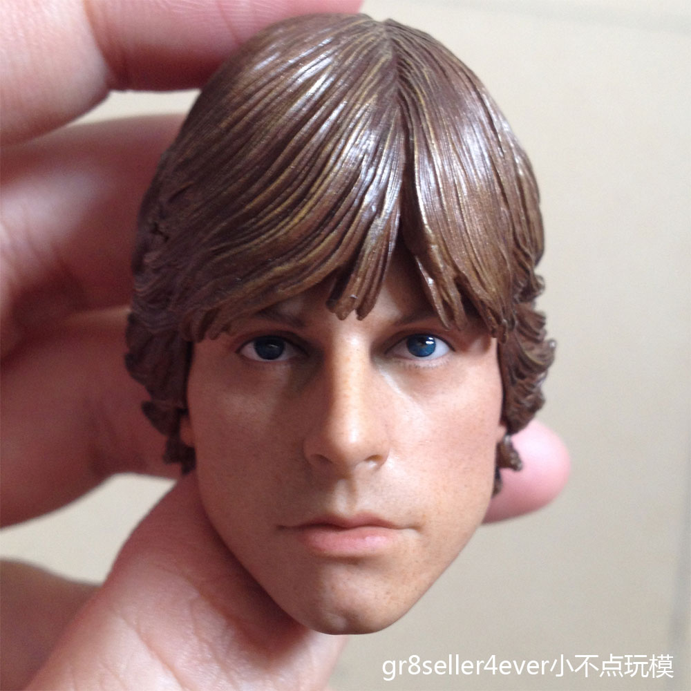 1 6 Scale Toy Head Sculpt Star Wars Luke Skywalker Fit 12 Figure In