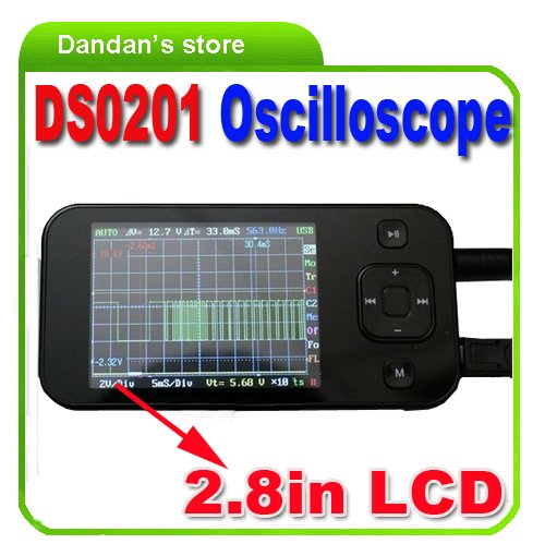 Купить ds0201 карманные осциллограф dsonano minidso stm32 развития ...