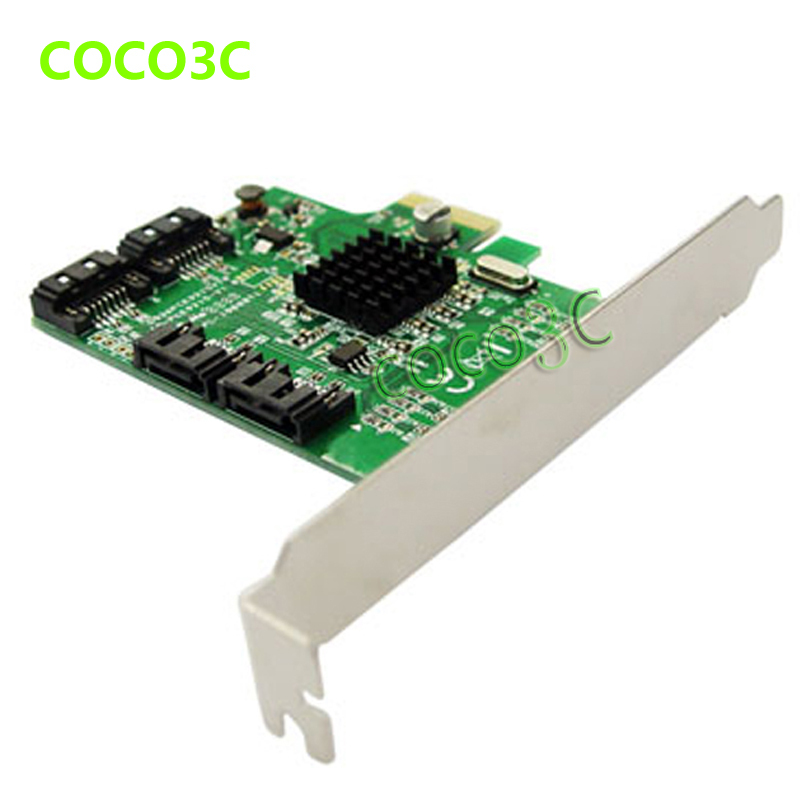 Купить Marvell 88se9215 чипсет 4 портов sata 6g pci express контроллер ...