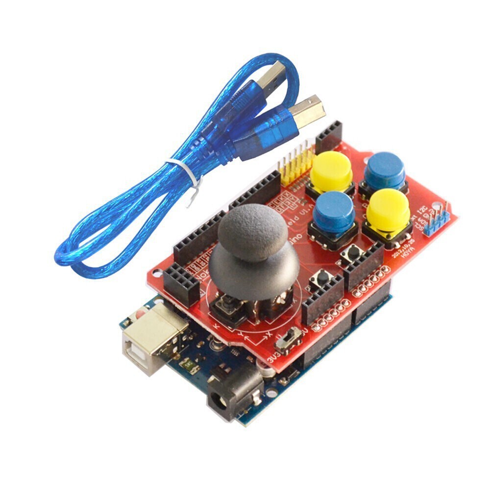 Купить Uno R3 Usb кабель джойстик щит для Arduino в интернет