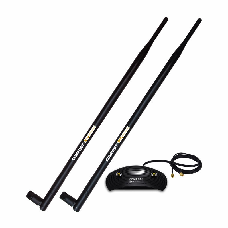 Купить hochwertige comfast антена wifi 20 dbi wi-fi-antenne открытый ...