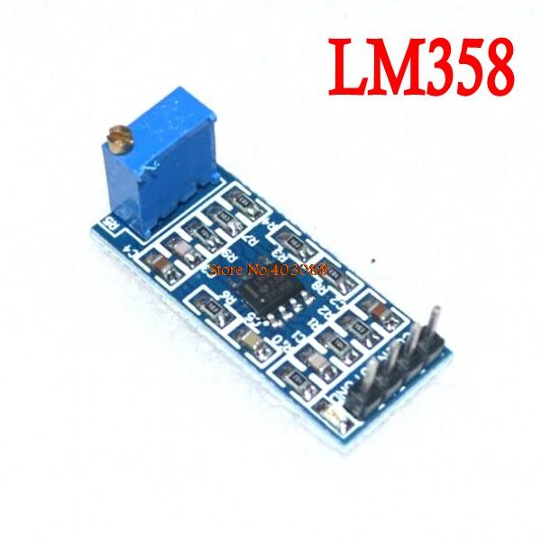 Купить LM358 100 раз получить усиление операционного усилителя модуль в ...