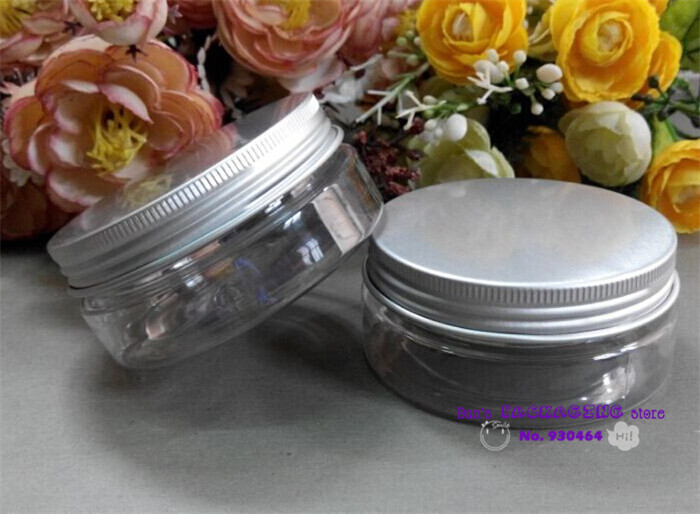 Купить пластиковые косметические jar 50 мл с алюминиевой крышкой маска ...