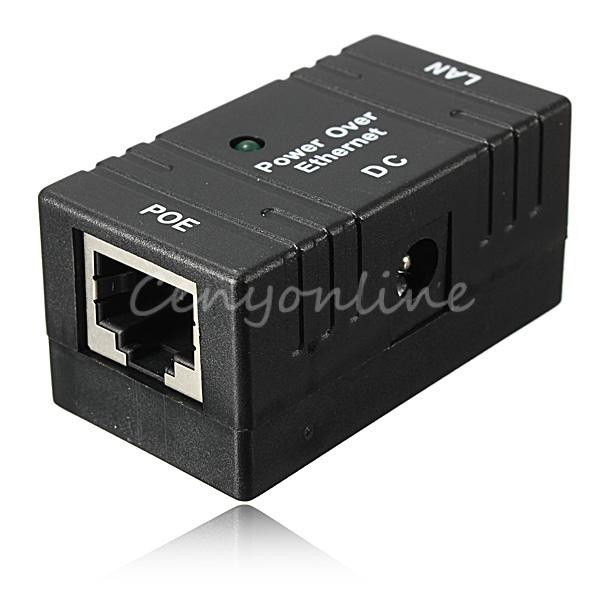 Купить 10 м/100mbp пассивный poe power-over-ethernet rj-45 инжектор ...