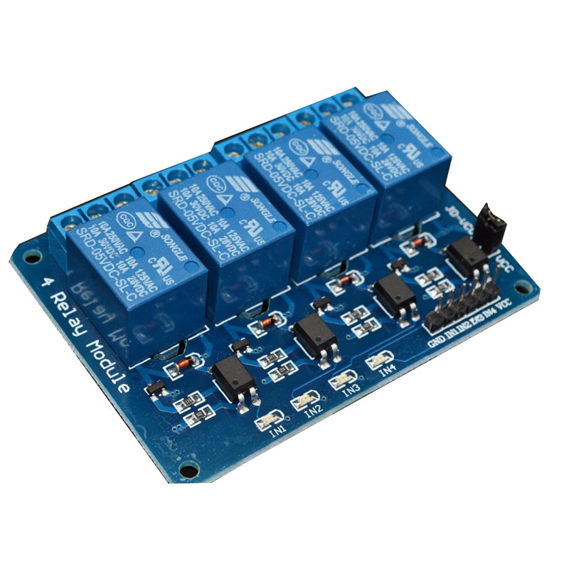 Купить 5v реле 4 канальный модуль щита для Arduino руку ПОС Avr Dsp