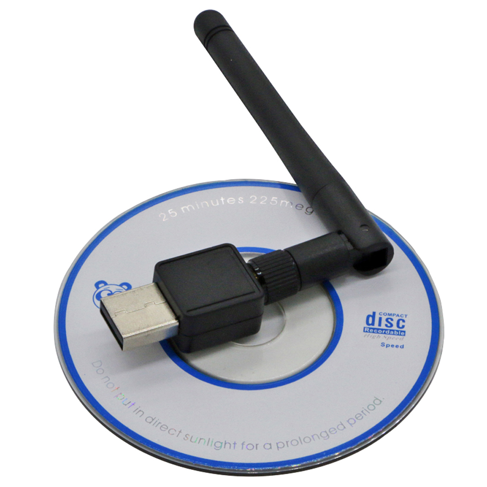 Купить Мини-usb 5дБи wifi приемник 150mbps беспроводной адаптер lan ...