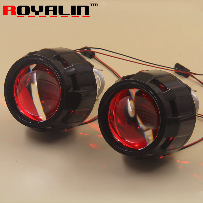 Купить 2.5 внешние фары линзы hid h1 Би ксенон проектор фар линзы для ...