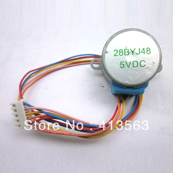 Купить 28byj-48 28byj48 5v 4-этап 5-проводной шаговый двигатель ...