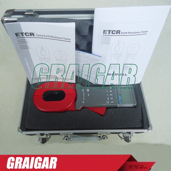 Купить etcr2000 + земли земли сопротивления тестер на измерительных клещах в интернет-магазине с ...