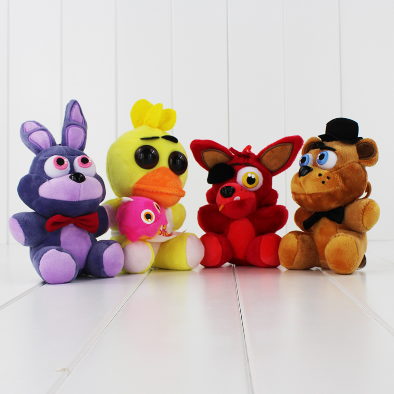 Купить 5 ночей в Фредди Фокс Fnaf медведь Бонни куклы Брелки плюшевые