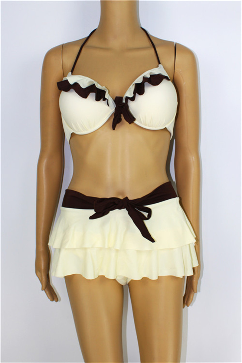 Купить пуш-ап бикини набор женские купальники сексуальные юбки бикини ...