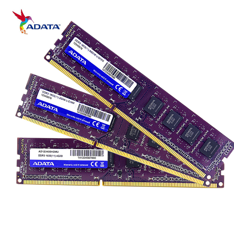 Купить ADATA памяти ram ddr3 1600 8g 4g 2g 1600 МГц dimm memoria модуль ...