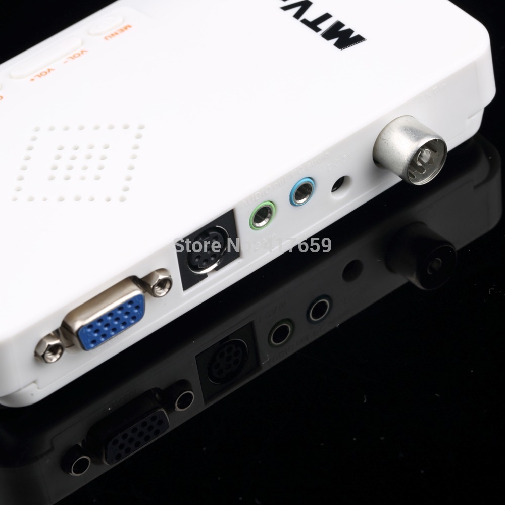 Купить 1set аналоговый ТВ поле lcd/crt vga/av палку тюнер-приставка вид ...