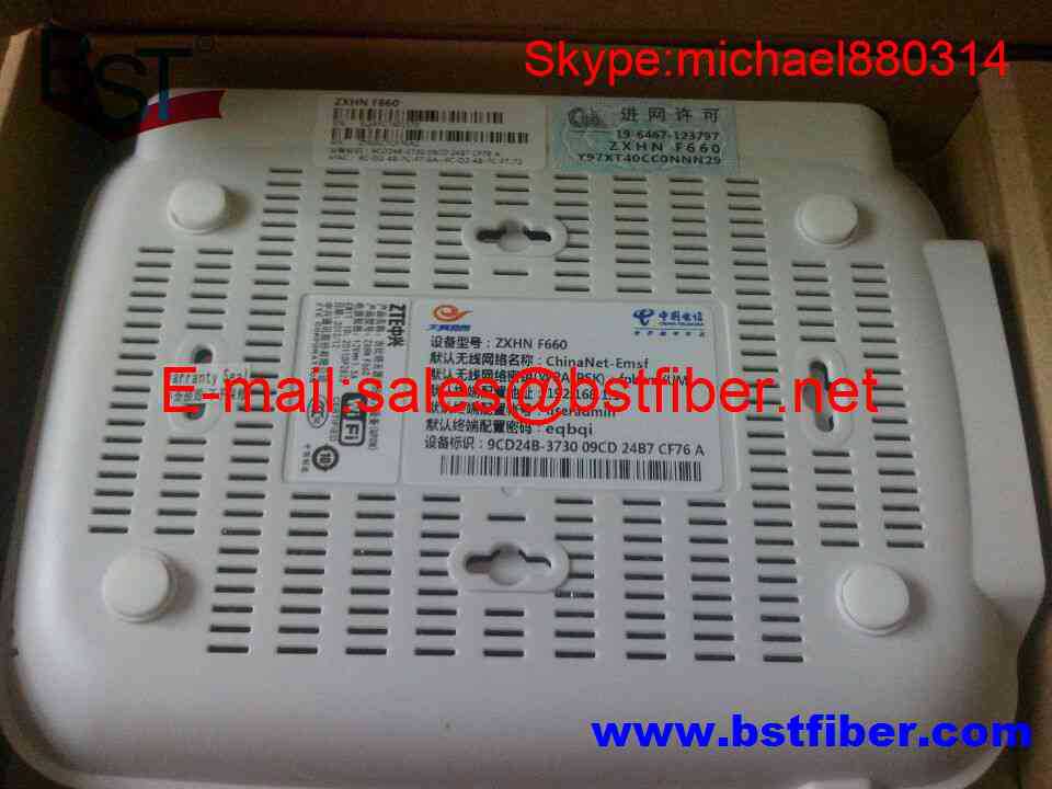 Купить ZTE gpon терминал zxhn f660 gpon ОНУ ОНТ с 1ge + 3fe lan портов ...