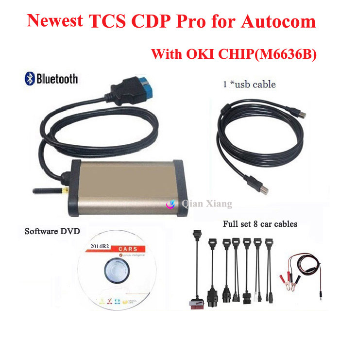 Купить новейшие для autocom диагностический инструмент tcs cdp про плюс oki чип obd2 сканер ...