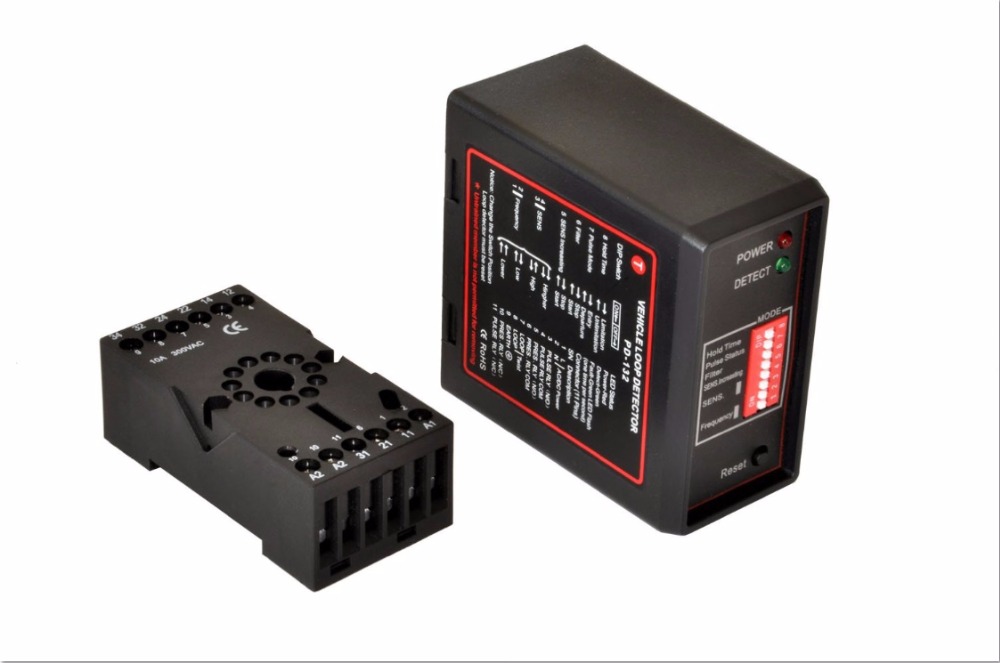 Car Park Barrier Loop Detectors Pd132 Inductive Vehicle Loop Detector Metallic Mass Detectors 