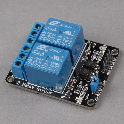Купить 1 X 2 канальный реле модуль Совет ПОС руку Dsp Avr 5v для