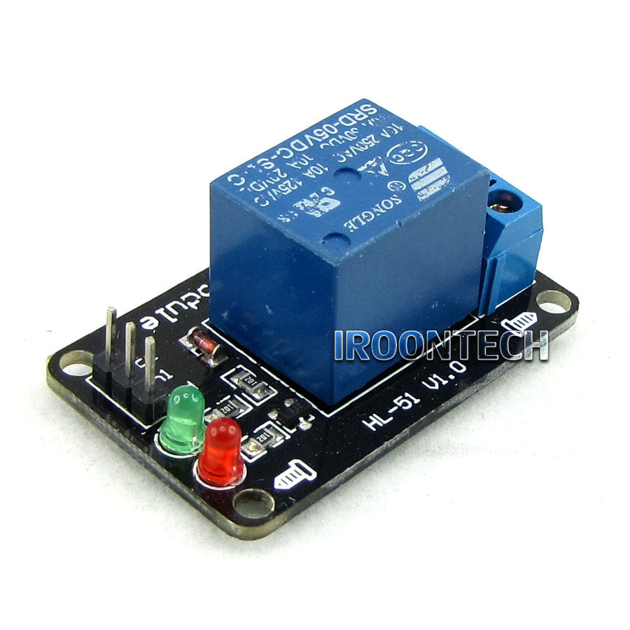 Купить 1 канал изолированных 5v релейный модуль сцепления для Arduino