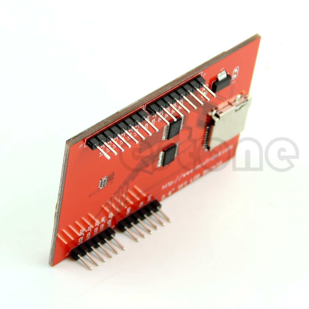 Купить коснитесь панели 2 4 Lcd Tft щит Tf модуль чтения микро Sd для Arduino Uno R3 в интернет