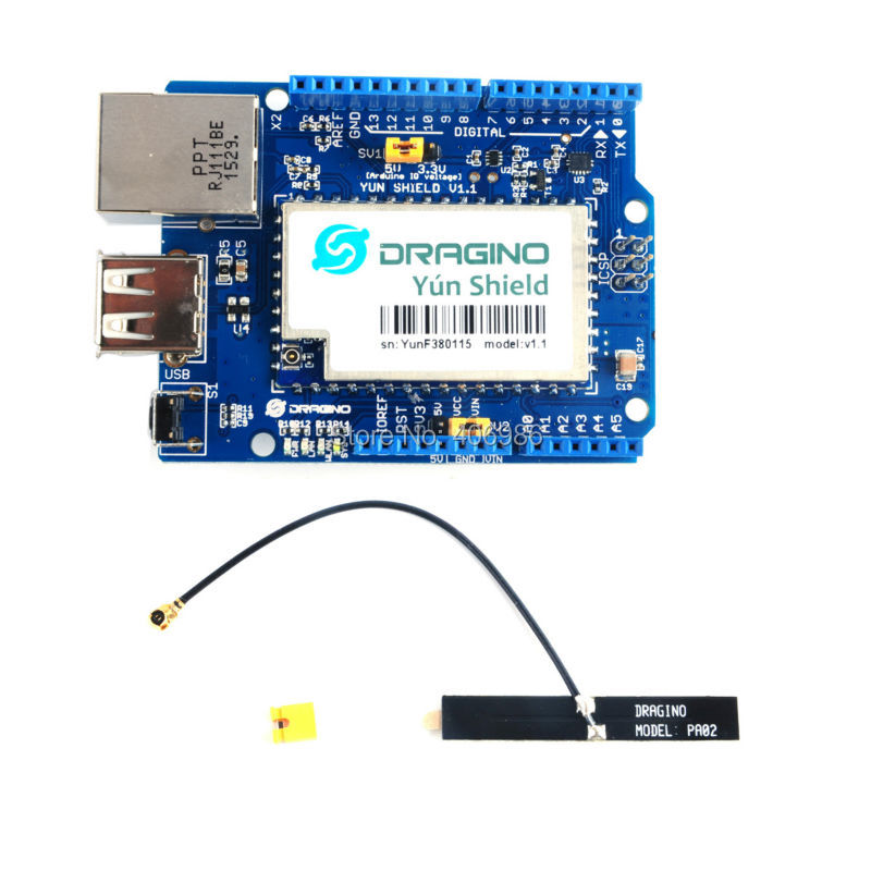 Купить Юн щит с Pcb антенна для Arduino Mega2560 Diecimila Duemilanove