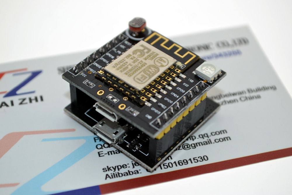 Buy Esp8266 Serial Wifi Witty Cloud Development Board Esp 12f Module Mini