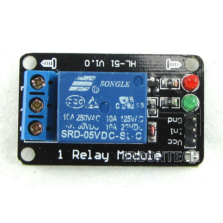 Купить 1 канал изолированных 5v релейный модуль сцепления для Arduino