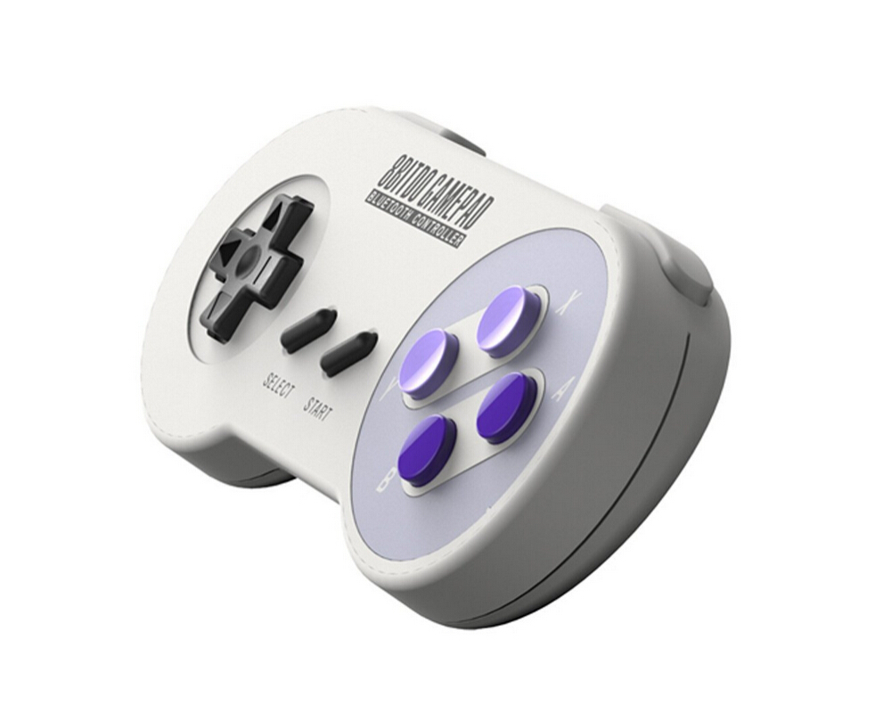 Купить Новый 8bitdo snes30 pro беспроводной bluetooth контроллер двойной классического джойстика ...