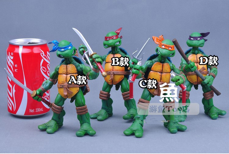 Купить набор 4 шт tmnt Черепашки ниндзя черепахи Классическая коллекция ...
