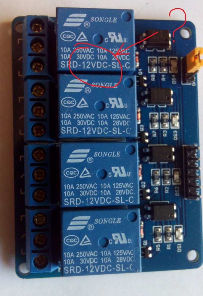 Купить 4 канал 5В реле модуля платы щит для ПОС Avr Dsp Arm микроконтроллеров Arduino в интернет