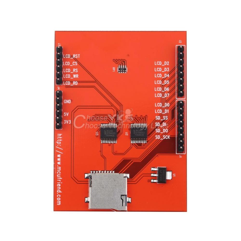 Купить 24 дюймовый 24 Tft Lcd щит Sd сокета сенсорный модуль панели